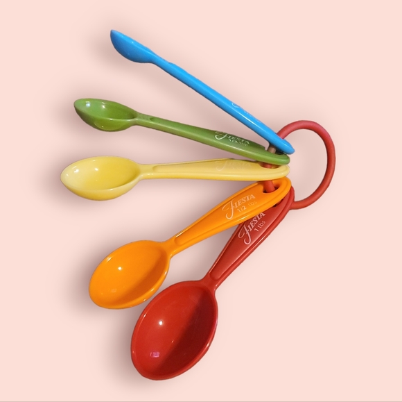 Fiesta | Kitchen | Nwt Fiesta Brand Measuring Spoons Set | Poshmark